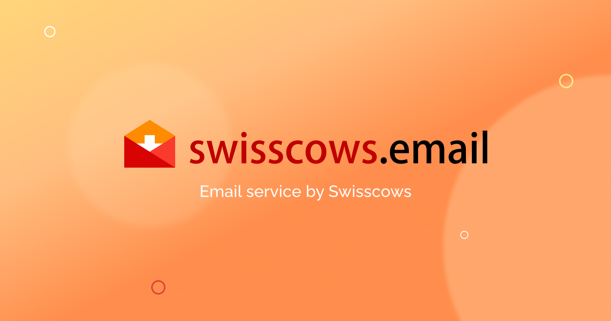Swisscows.email - Die sichere und private E-Mail für Sie
